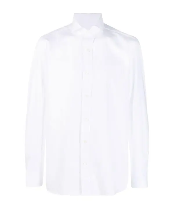 LUIGI BORRELLI Long-sleeved Lapel Shirt