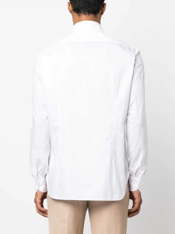 LUIGI BORRELLI Long-sleeved Lapel Shirt
