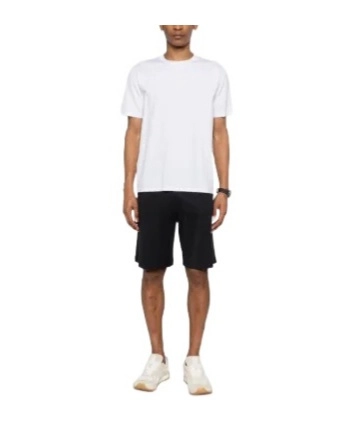 Herno Button-front Cotton Shorts - Blue