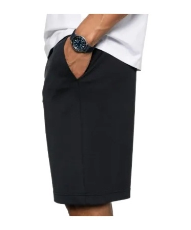Herno Button-front Cotton Shorts - Blue