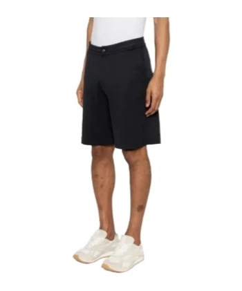 Herno Button-front Cotton Shorts - Blue