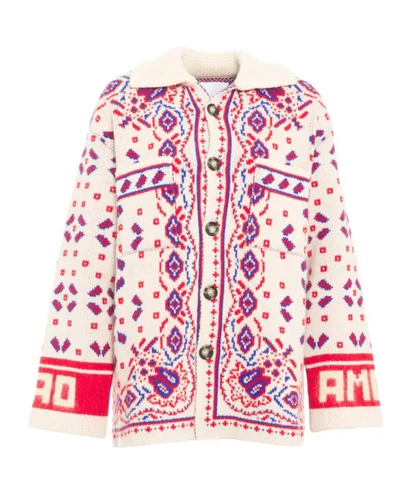Giada Benincasa Cardigan In Norwegian Style