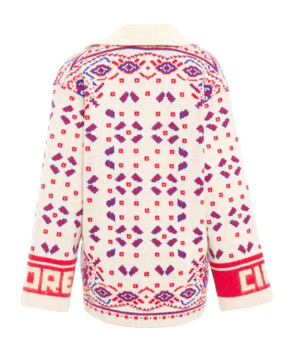 Giada Benincasa Cardigan In Norwegian Style