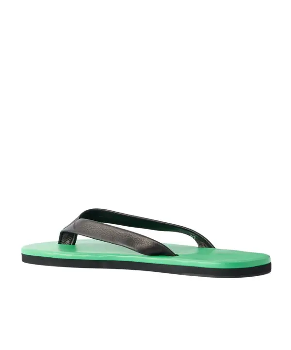 Auralee Leather Flip Flops