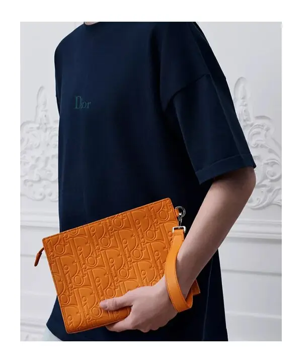 Dior A5 Triangle Pouch