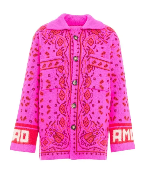 Giada Benincasa Cardigan In Norwegian Style