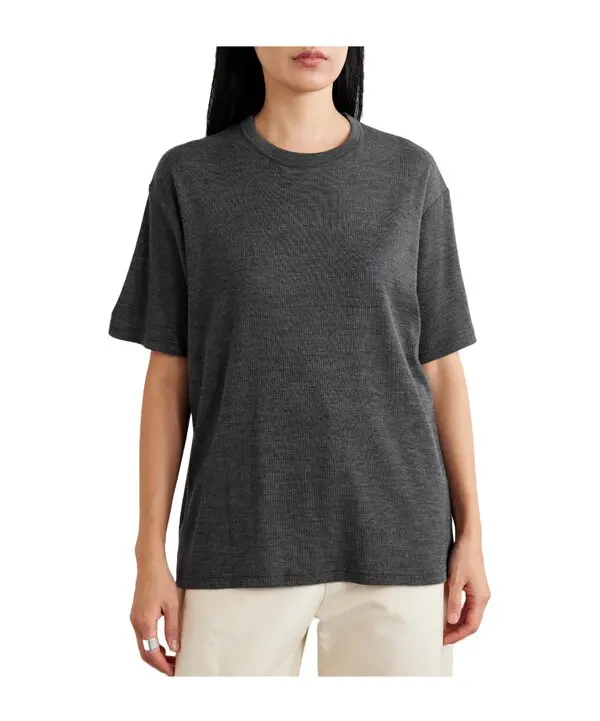 SSSTEIN Ribbed Wool T-shirt
