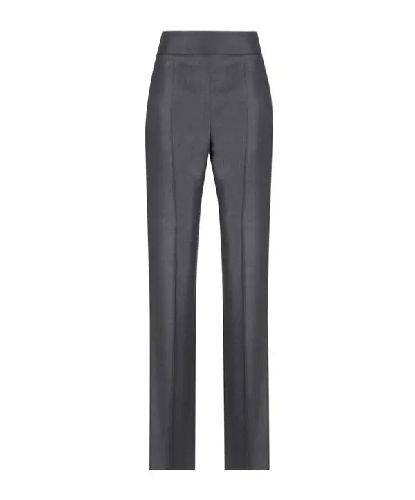 Valentino Garavani Pleated Straight Leg Pants