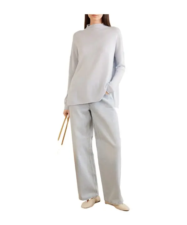 ALLUDE Cashmere Turtleneck Sweater