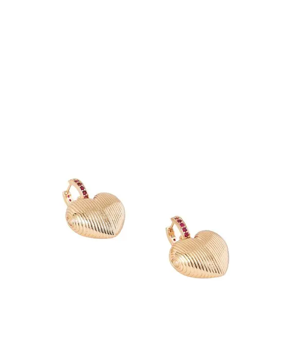 Assouline Gold-tone Crystal Earrings - Yellow