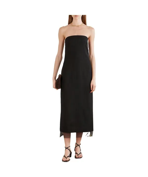 KALLMEYER Straight Strapless Dress