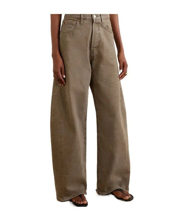 SSSTEIN High-rise Wide-leg Jeans