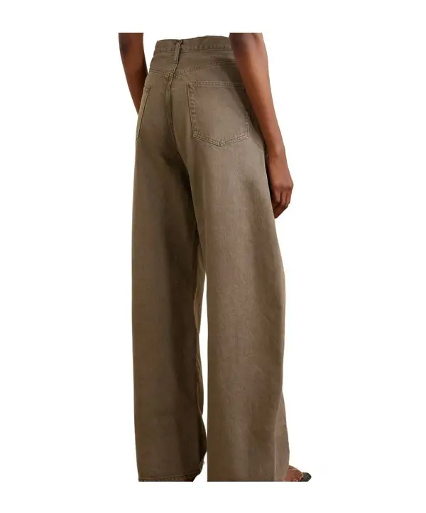 SSSTEIN High-rise Wide-leg Jeans