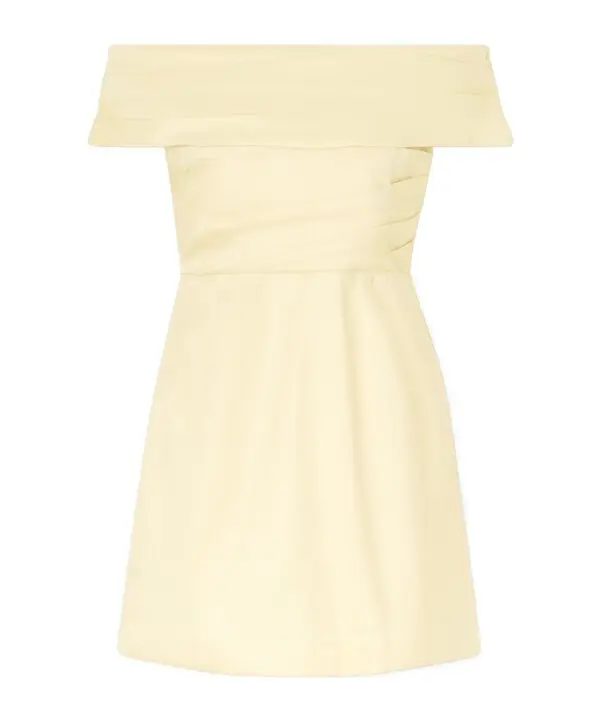 Rebecca Vallance Mandy Off-shoulder Mini Dress