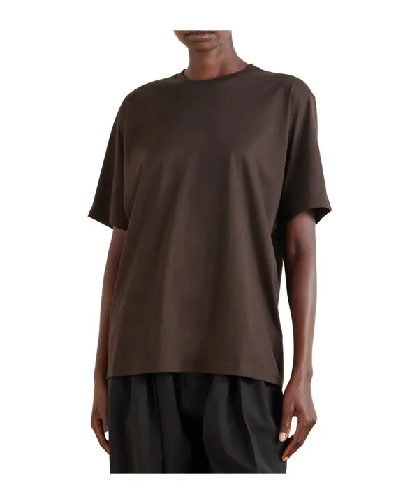 SSSTEIN Solid Cotton T-shirt