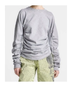 J.W.ANDERSON Ruched Sleeve Sweatshirt