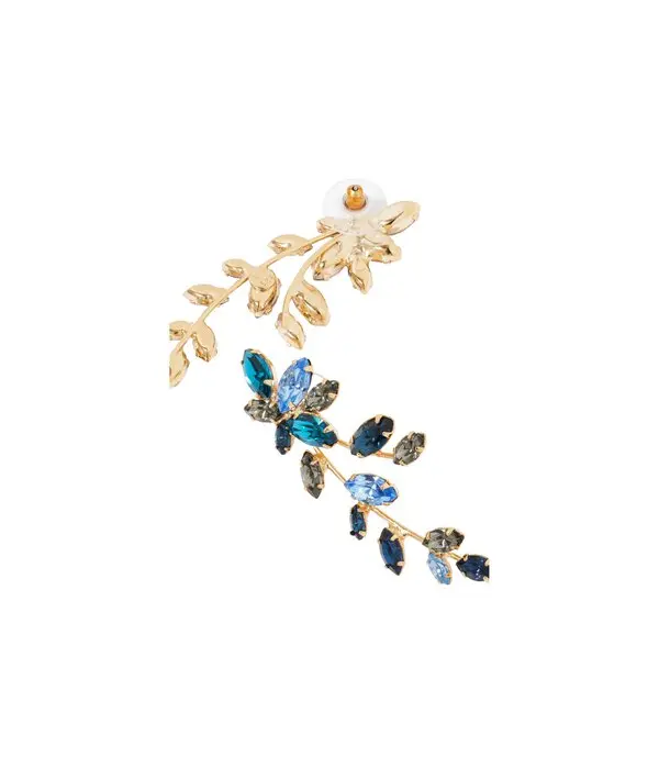JENNIFER BEHR Gold-tone Crystal Earrings