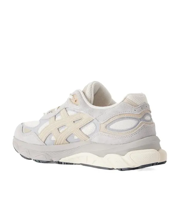 Asics Suede-trimmed Lace-up Mesh Sneakers