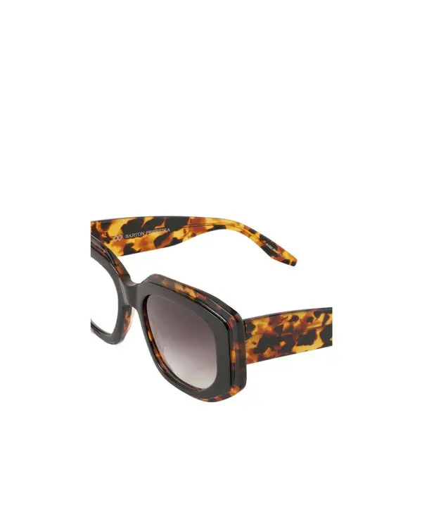Barton Perreira Square-frame Tortoiseshell Acetate Sunglasses