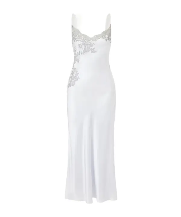 Carine Gilson Silk Midi Dress - No