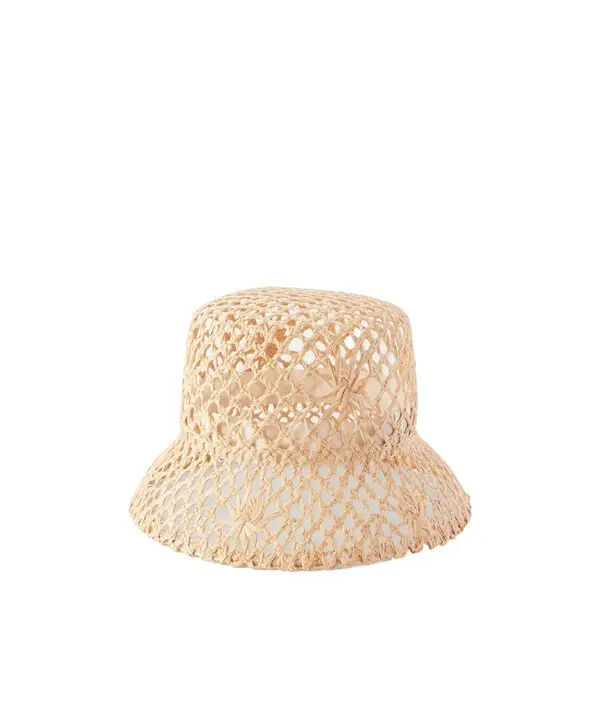 Eugenia Kim Raffia Bucket Hat