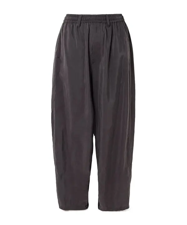 SSSTEIN Pleated Silk-blend Track Pants