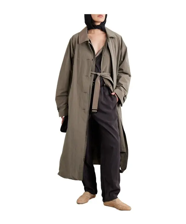 SSSTEIN Pleated Silk-blend Track Pants