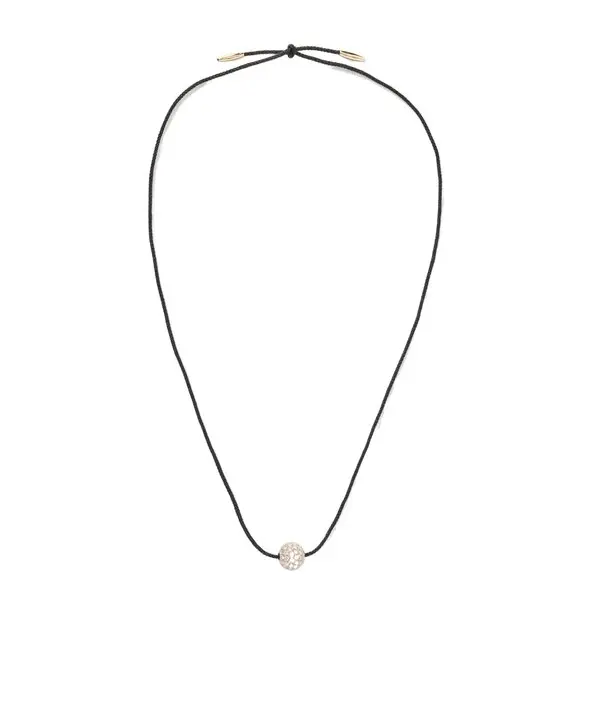 Assouline Crystal Ball Pendant Necklace