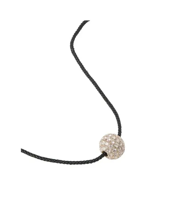 Assouline Crystal Ball Pendant Necklace
