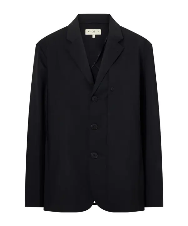 KALLMEYER Wool-blend Jersey Blazer - No