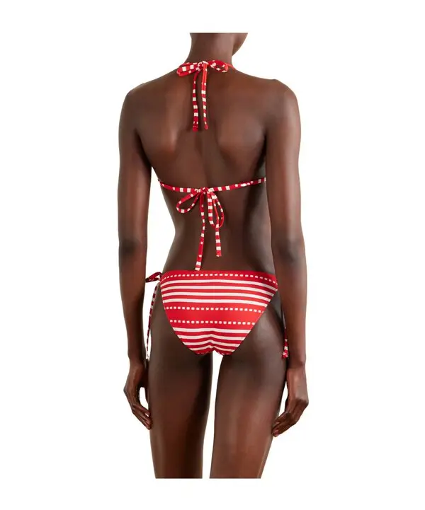 LEMLEM Striped Triangle Bikini