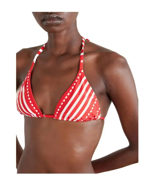 LEMLEM Striped Triangle Bikini