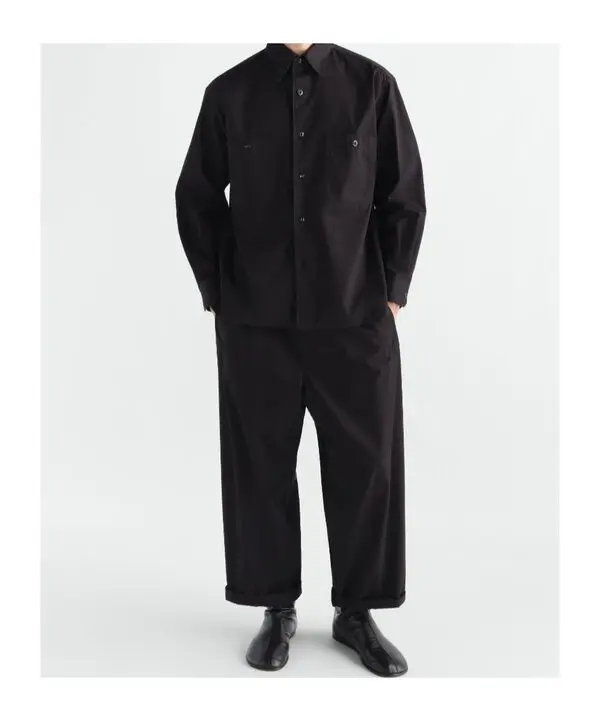 LEMAIRE Two-pocket Shirt In Light Cotton Twill