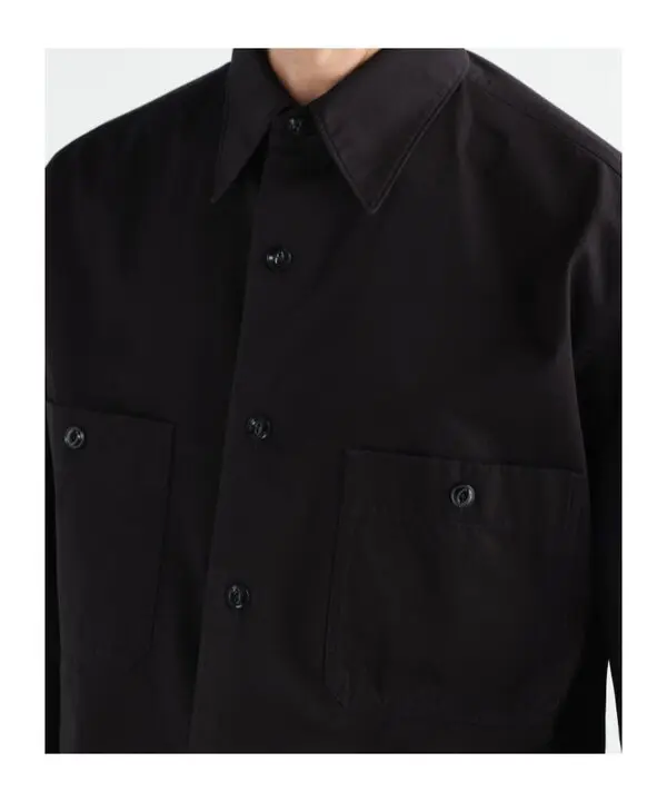 LEMAIRE Two-pocket Shirt In Light Cotton Twill