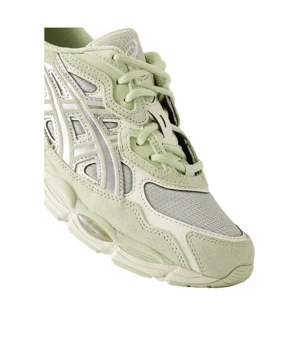 Asics Suede-trimmed Mesh Sneakers