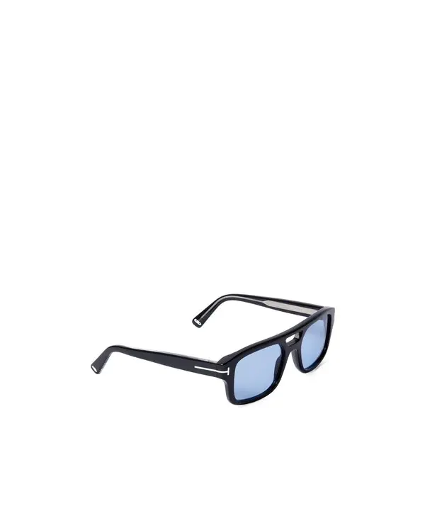 TOM FORD Rectangle-frame Sunglasses - Black