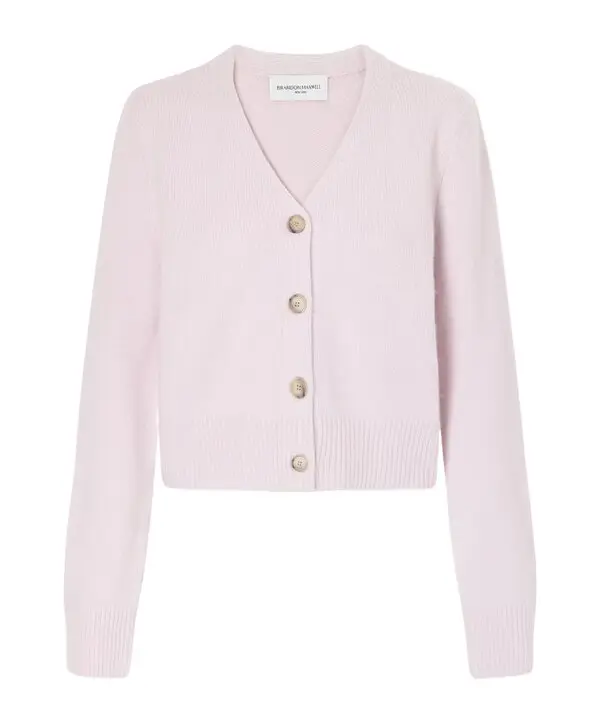 Brandon Maxwell The Sloane Silk And Cashmere-blend Knitted Cardigan