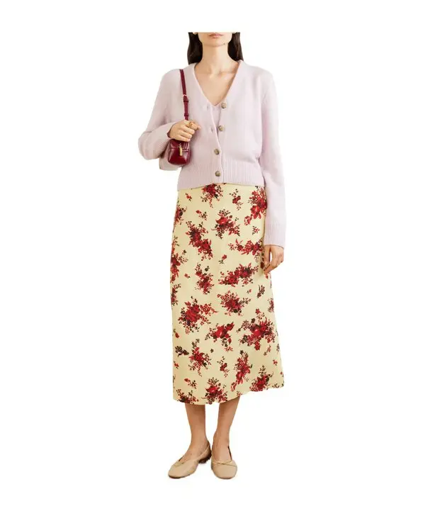 Brandon Maxwell The Sloane Silk And Cashmere-blend Knitted Cardigan