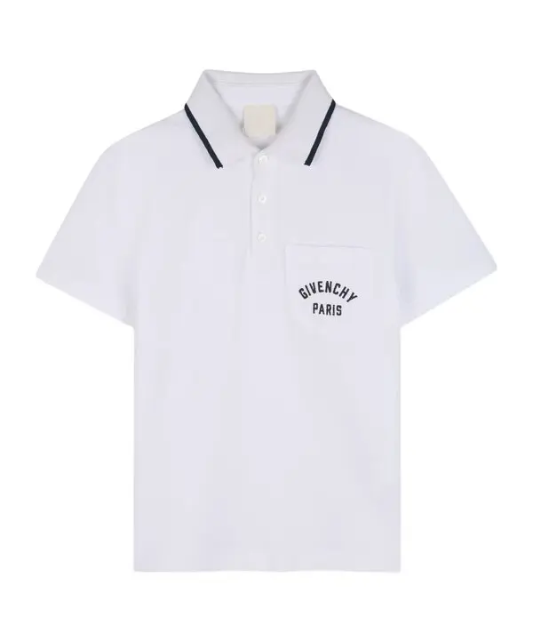 Givenchy Logo-print Short-sleeve Polo Shirt