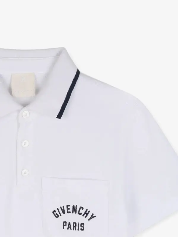 Givenchy Logo-print Short-sleeve Polo Shirt