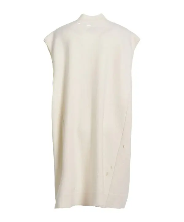 MAISON MARGIELA Solidcolor Wool Sleeveless Dress