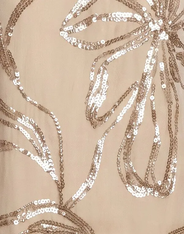 Brunello Cucinelli Sequin-embroidered Chiffon Dress