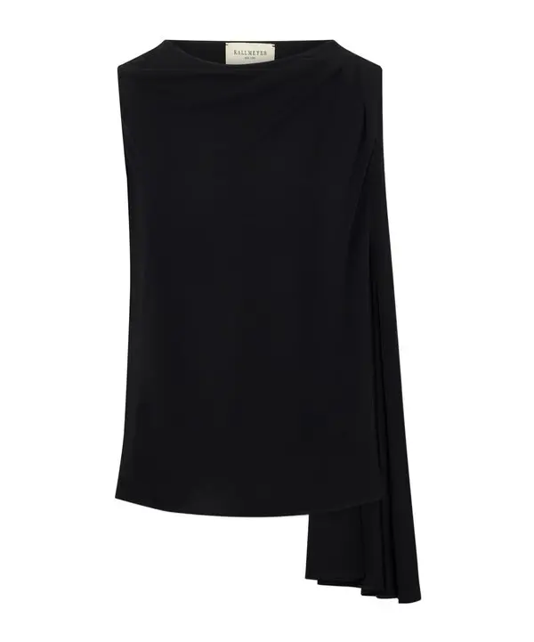 KALLMEYER Ruched Jersey Tank - No