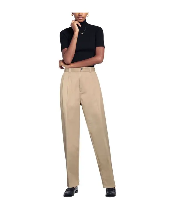 MAISON MARGIELA Minimalist Straight Leg Trousers