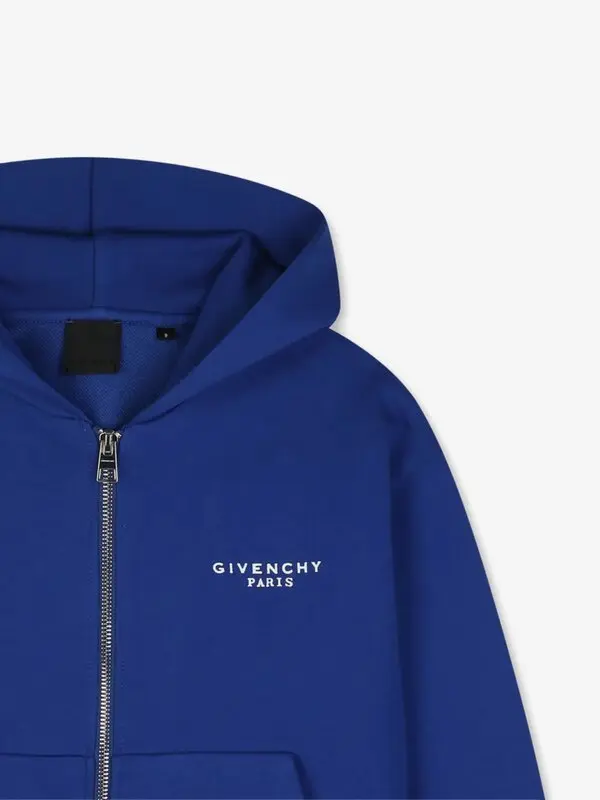 Givenchy Logo-print Zip-up Hoodie