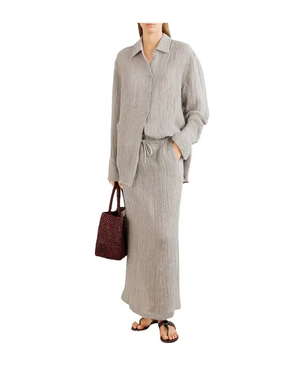 KALLMEYER Gauze Midi Skirt - No
