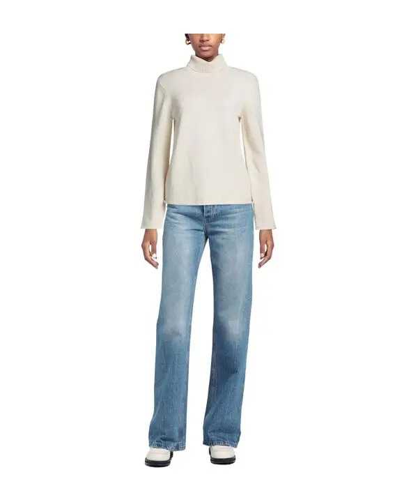 Chloé Knit Turtleneck Long Sleeve Top