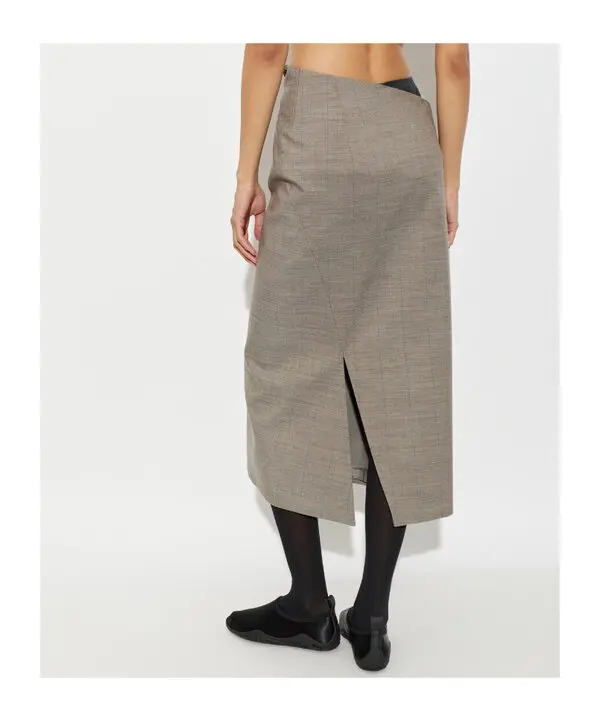 JIL SANDER Draped Wrap Skirt