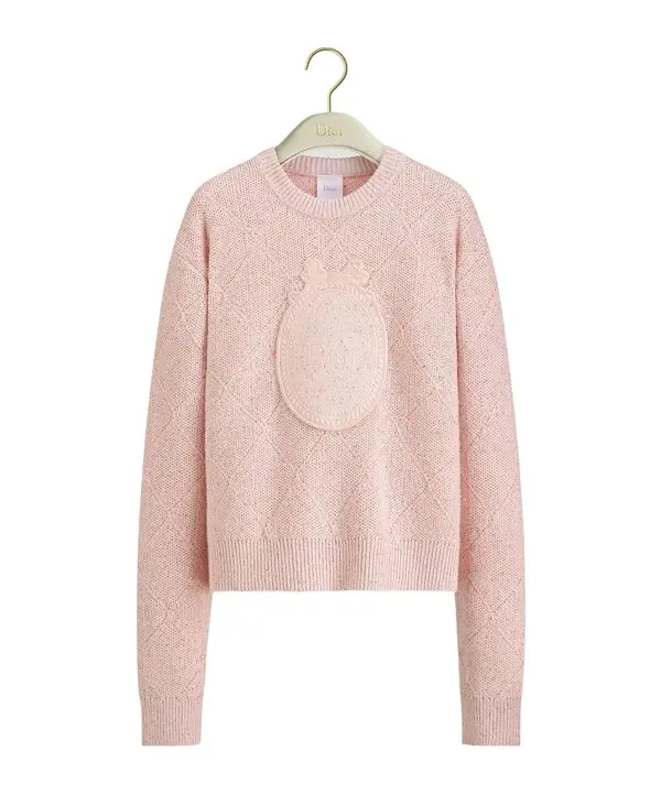 Dior Medaillon Embroidered Sweater