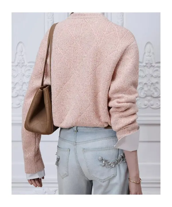 Dior Medaillon Embroidered Sweater